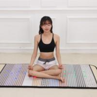 China Amethyst PEMF Jade Stone Heating Pad Mat for Detoxification for sale