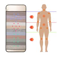 China Amethyst PEMF Jade Stone Heating Pad Mat for Detoxification for sale