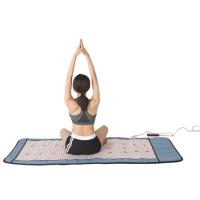 China Negative Ions Balls Far Infrared Heating Mat Electromagnetic Pad With Stones for sale