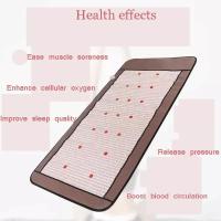 China Negative Ions Balls Far Infrared Heating Mat Electromagnetic Pad With Stones for sale