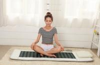 China Jade Stone Far Infrared Heating Mat Sauna Mattress Pad EMF IEC Endorsed Certification for sale