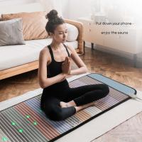 China FIR Far Infrared Heating Mat Amethyst Gemstone Therapy For Natural Healing 190x80 for sale
