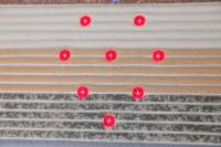 China FIR Far Infrared Heating Mat Amethyst Gemstone Therapy For Natural Healing 190x80 for sale