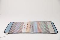 China Carbon Fiber Heating Wires 4 Coils PEMF Mattress with  Negative Ion Balls and Energy Stones for Whole Body for sale