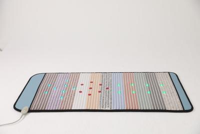 China Carbon Fiber Heating Wires 4 Coils PEMF Mattress with  Negative Ion Balls and Energy Stones for Whole Body for sale