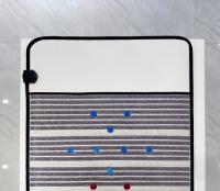 China Blue Red Green Photon Lights PEMF Infrared Mat with Waterproof PU Leather for Boosted Immunity for sale
