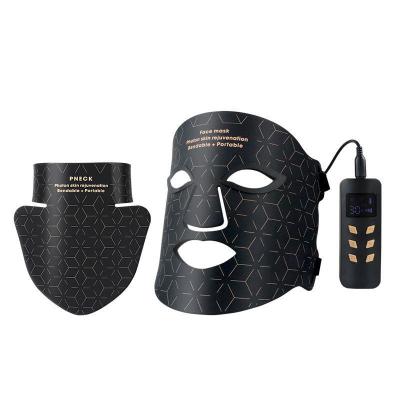China 660NM and 850NM Soft LED Facial Red Light Therapy Mask for Antioxidant Effects for sale