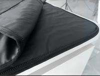 China 660nm Carbon Fiber Heating Wires Sauna Blanket With Zipper for Blood Circulation Improvement for sale