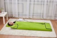 China 660NM Far Infrared Velcro Sauna Heating Blanket with Hand Controller for Whole Body for sale
