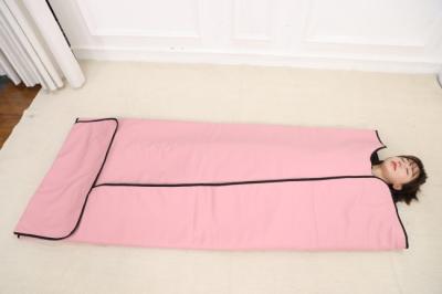 China 660NM Far Infrared Velcro Sauna Heating Blanket with Hand Controller for Whole Body for sale