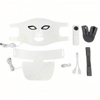 China Red Blue Yellow White Facial Therapy Mask with 216 Pieces LED Lights for Face Beauty for sale