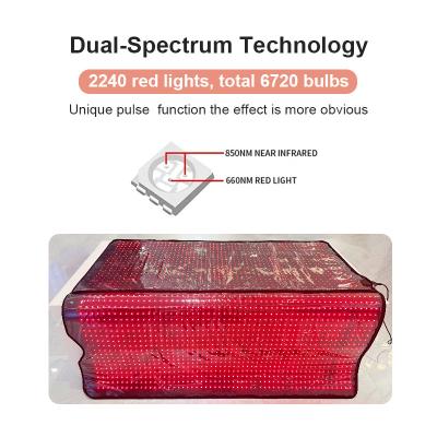 China Latest Red Light Sleeping Bag Handheld with 660nm and 850nm for Body Health Skin Tightening Feature for sale