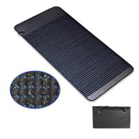 China Crystals Amethyst Waterproof Fireproof PU Cotton Magnet Therapy Mat for sale