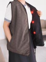 China New Model 12pcs 660nm Red Lights Far Infrared Sauna Waistcoat for Home Use or Commercial for sale