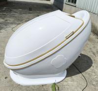China White Color One Person Steam Therapy with One Pot Outside Spa Capsule for Beauty Health for sale