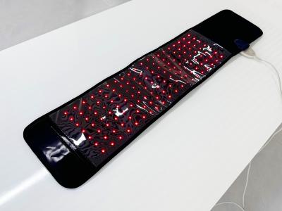 China Grey Red Light Therapy Heating Function Belt with 140pcs Lights for Muscle Recovery for sale