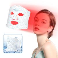 China 276pcs LED Quantity Blue Yellow Red Light Therapy Mask with Gel for Post Procedure Recovery and Sensitive Sun-Damaged Skin for sale