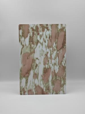 China Durable Fire Rated ACP Sheets With PVC Film 6.0mm Thickness 0.5mm Aluminum High Gloss Surface for sale