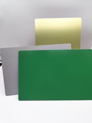 China Brushed High-Performance Polyester (DHPE) Fire Rated Aluminium Composite Panel ACP Sheets for sale