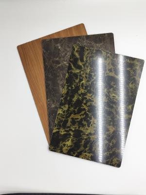 China Polyester Fireproof Aluminum Composite Panel 0.3mm For Partition for sale