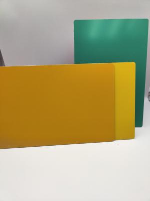 China Billboard Use ACP Golden Mirror Sheet , High Strength  PVDF Aluminium Cladding for sale