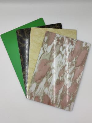 China Wood Grain ACP Exterior Cladding , Exterior Panels 3mm Thickness for sale