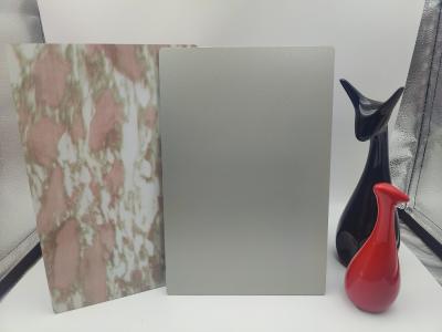 China Durable 5.0mm Thickness Wood ACP Sheet With Brushed Surface Color for sale