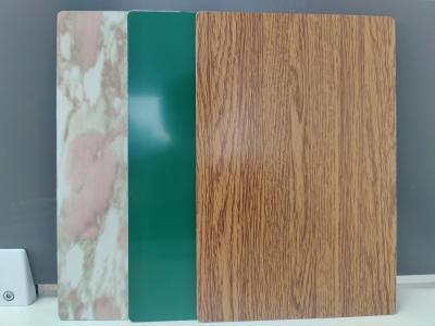 China 5.0mm PVDF ACP Sheets Customizable Size Regular Color 0.2mm Aluminum Layer for Office Partitions for sale