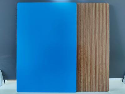 China Interior ACP Sheet 6.0mm Panel PVDF Coated With Brushed Surface For Furniture And Partitions for sale
