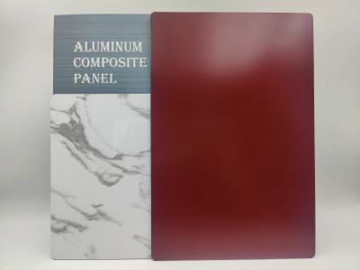 China Fire Rated ACP Sheets 4.0mm Core 0.3mm Alloy Layer For Curtain Wall Design for sale