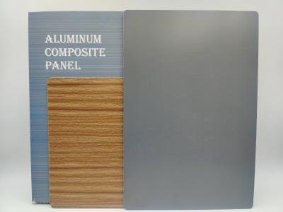 China Fire Resistant ACP Board Panels 0.4mm Alloy Stone Grain Texture for Architectural Column Wrapping for sale