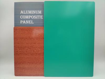 China Fire Rated ACP Renovation Sheets 4.0mm Core Wood Grain Texture for Old Building Upgrades for sale