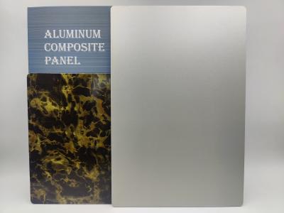 China FR Aluminum Composite Material  5.0mm Core with Special Effects Finish for Retail Displays for sale