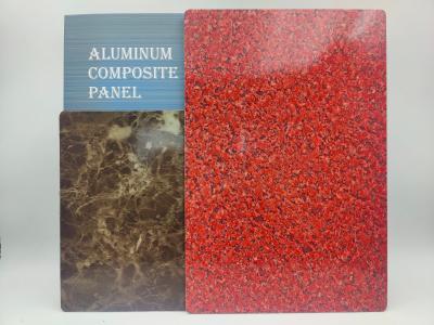 China Fire Rated ACP Wall Sheets Polyester Coated 3.0mm Thick for Interior Partition Systems for sale
