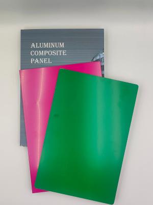 China Fire Rated ACP Sheets With High Gloss Finish 4mm Thickness For Public Building Facades for sale