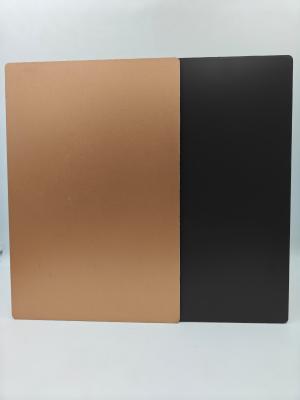 China Aluminum Composite Panel Fire Rated ACP Sheets with A2 Fire Rating 0.1mm Aluminum Layer Thickness for sale