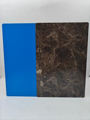 China Fire Rated ACP Panel Sheets 5.0mm Thickness Brushed Metal Surface for Column Casings and Partitions for sale