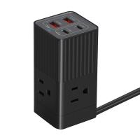 China 65W Gan USB C PD Charging Adapter 2A+2C Ports for Mobile Phone Tablet PC Desktop for sale