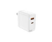 China 45W USB C Fast Charger Block GaN 2 Port PPS Handy Travel Wall Charger PD for sale