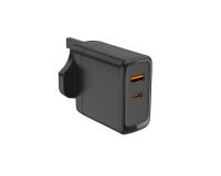 China USB C Charger, INIU 2-Port 45W Super Fast Charger Type C, Mini Foldable PD PPS USB C Wall Charger Block by GaN Tech for sale