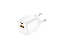 China 65W USB C Fast Charger Block 2 Port Power Adapter For MacBook Pro / Laptop / IPhone for sale