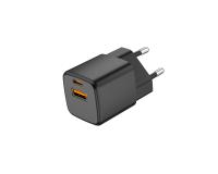 China 65W USB A+C Charger GaN 652 Total 2 Ports GaN III Tech Dual Fast Charger PD 3.0 for sale