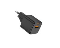 China 65W USB A+C Charger GaN 652 Total 2 Ports GaN III Tech Dual Fast Charger PD 3.0 for sale