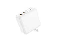 China High quality 100W Four-Port GaN Wall Charger with 2 USB-C (100W, 18W) & 2 USB-A Ports (12W) with PD for Laptops for sale