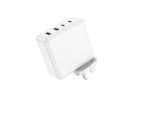 China High quality 100W Four-Port GaN Wall Charger with 2 USB-C (100W, 18W) & 2 USB-A Ports (12W) with PD for Laptops for sale