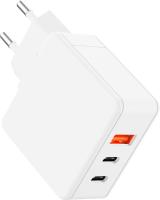 China 65W GaN Fast Charger 3 Ports Foldable Wall Charger for HP Spectre, MacBook for sale