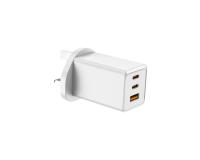 China 65W USB C Charger Nexode 3 Ports GaN Fast Charger Block Foldable For MacBook Pro/Air for sale