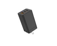 China OEM GaN mobile phone chargers PD 65W Fast Charge Mobile Phone Charger 2 USB C USB A GaN Wall Charger for sale