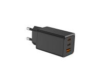 China High quality GaN mobile phone chargers PD 65W Fast Charge Mobile Phone Charger 2 USB C USB A GaN Wall Charger for sale