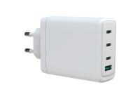 China 100W USB C Charger 4 Port GaN Foldable Phone Fast Wall Charger Block Power Adapter for sale
